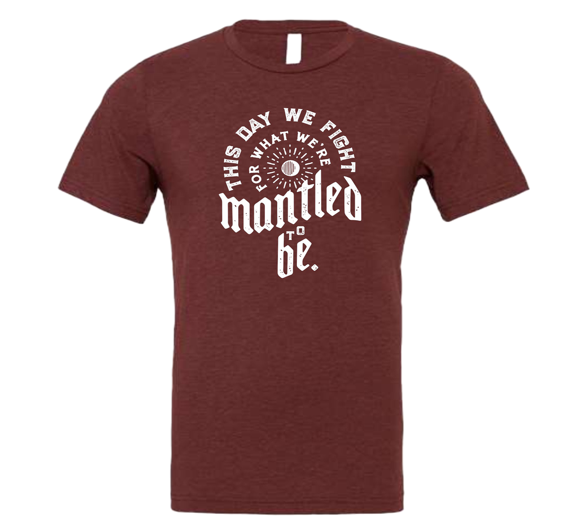 This Day We Fight | Heather Cardinal Tee – FSC Apparel